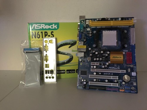 ASRock N61P-S 2xDDR2 1066 NVIDIA GeForce 6150SE / nForce 430 Chipset ...