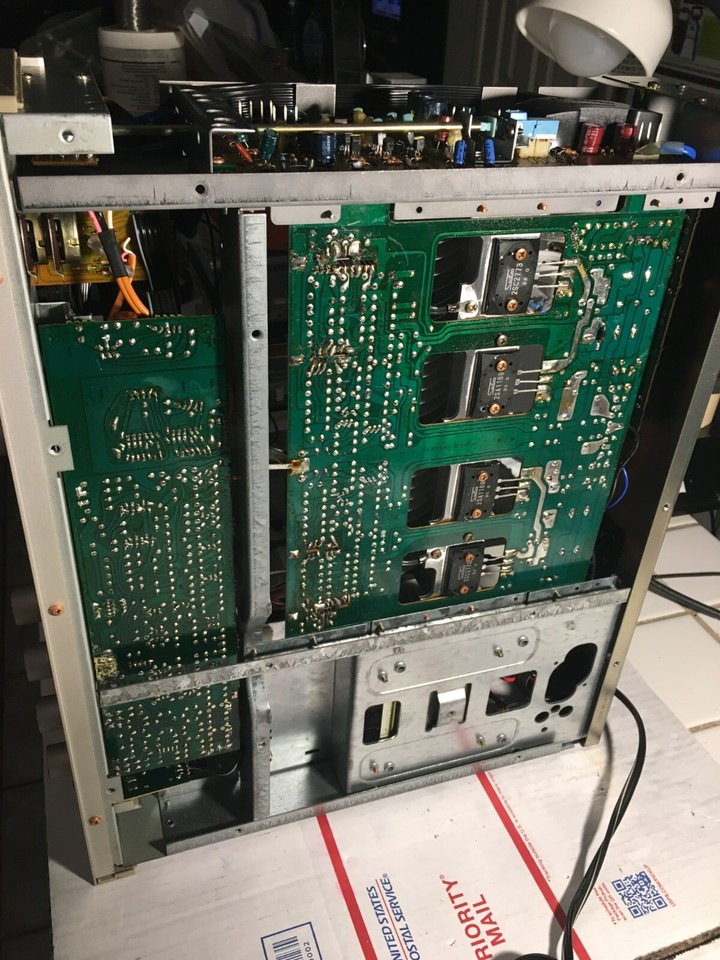 Vintage Harman Kardon PM650 High Current Integrated Amp Amplifier ...