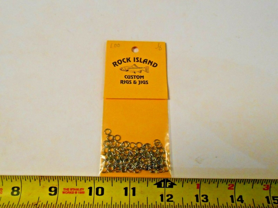 Rasco Strong Split Rings 100% Made In America! 100 ct | eBay