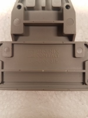 Phoenix Contact Terminal Block End Barrier Cat: D-UKK 3/5 LOTS OF 2 | eBay