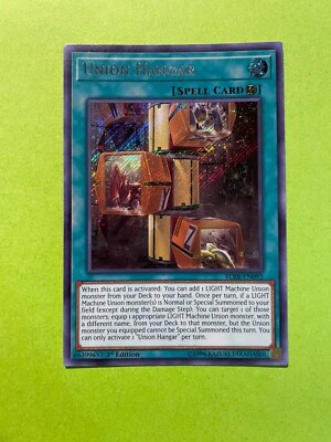 Yugioh Union Hangar BLRR EN092 Secret Rare 1st ED | eBay Australia