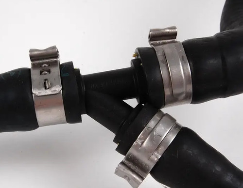 NEW BMW 5 E60 COOLING SYSTEM WATER HOSE VENT PIPE 17127542540 7542540 ...