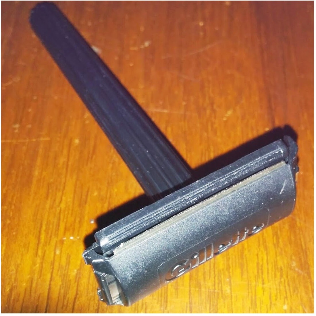 Gillette Super Click Sensitive Razor Double Edge Thin Blade Safety Slim ...