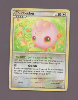 Pokémon n° 44/123 - TOUDOUDOU - PV30 (A8903) | eBay