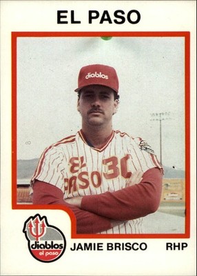 1987 El Paso Diablos ProCards #10 Jamie Brisco Fowler California ...