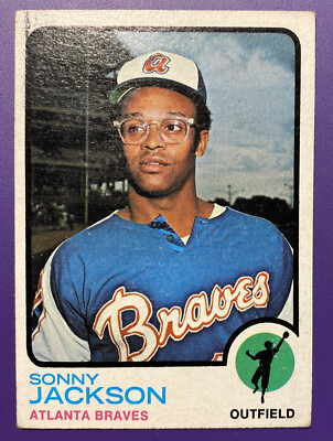 Sonny Jackson - Braves 1973 #403 Topps Baseball Card - Very Good | eBay