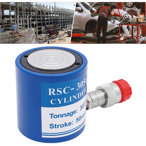Hydraulic Cylinder Jack Hydraulic Lifting Cylinders RSC-3050 Blue 30T ...