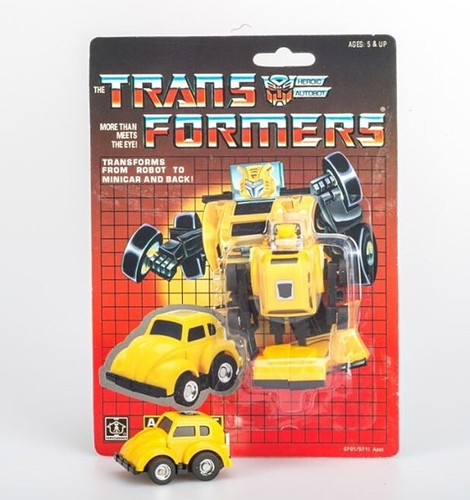 Transformers G1 Autobot Mini Bot Bumblebee Action Figure Toy New in Box ...
