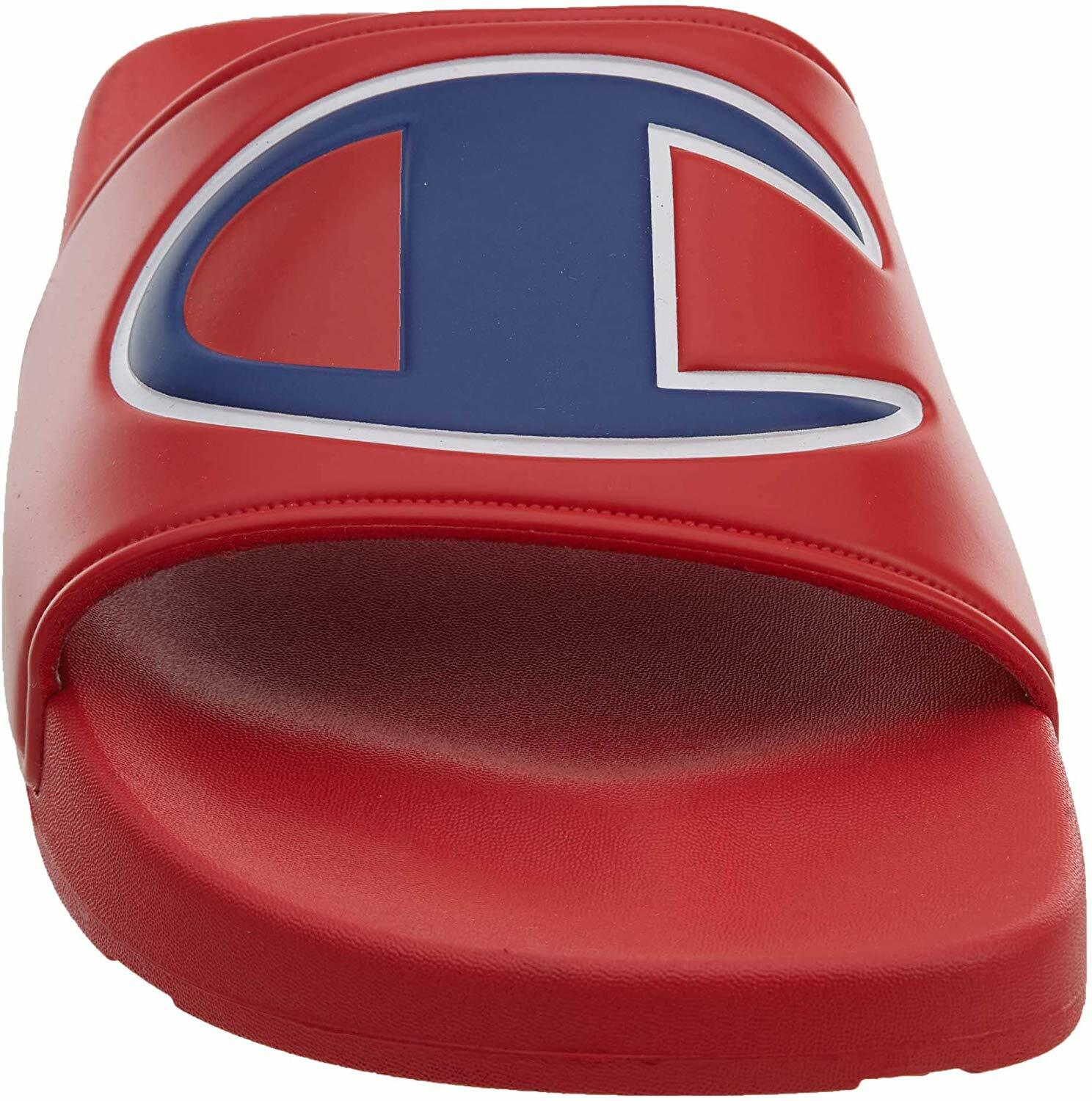 CHAMPION SLIDE RED CM100076M MENS US SIZES | eBay