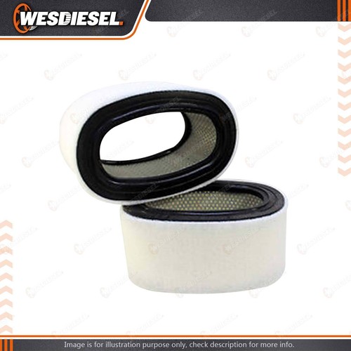 Wesfil Oval Air Filter fits Ford F250 F350 445 Turbo Diesel 16V 7.3L V8 ...