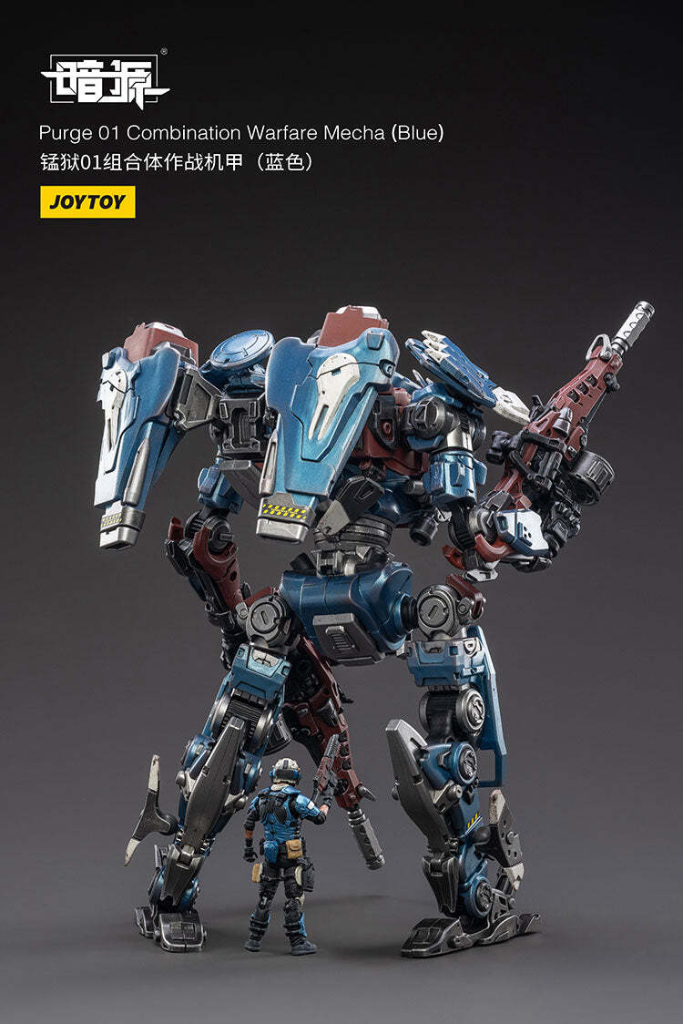 Joy Toy Purge 01 Combination Warfare Mecha (Blue) 1/25 Action Figure ...