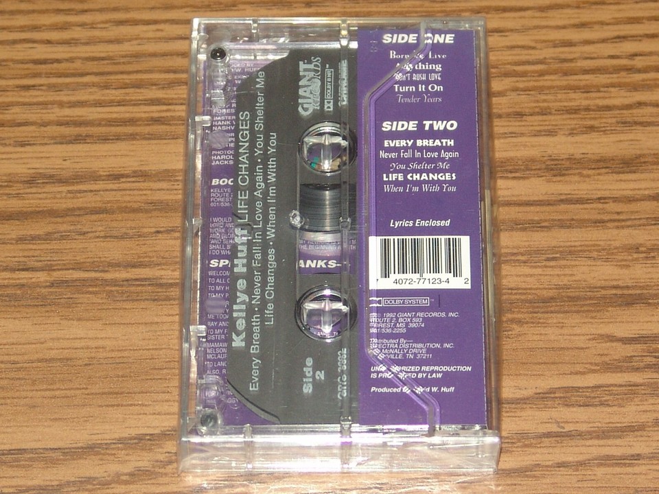 KELLYE HUFF - LIFE CHANGES - CLASSIC CCM/POP - RARE 1992 STILL SEALED ...