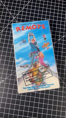 Remote (VHS, 1993) SCREENER Rare OOP Comedy-SEALED! 97368309432| eBay