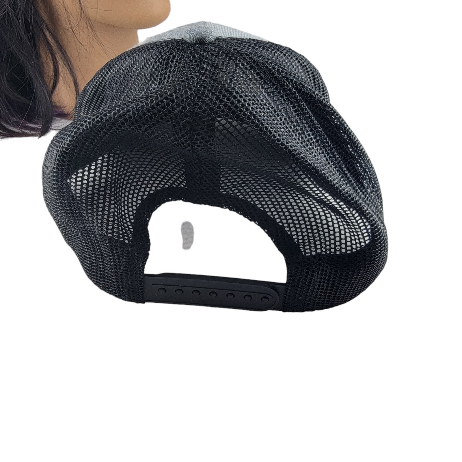 Scheels Outfitters Truckers Snapback Baseball Cap Hat Grey Black | eBay