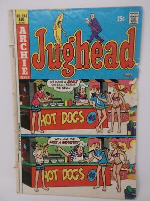 Archie Series JUGHEAD August 1975 No. 243 | eBay