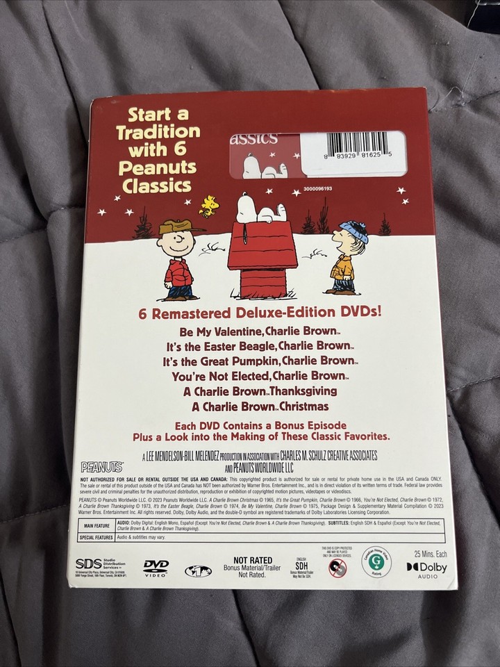 Peanuts Deluxe Collection DVD NEW | eBay