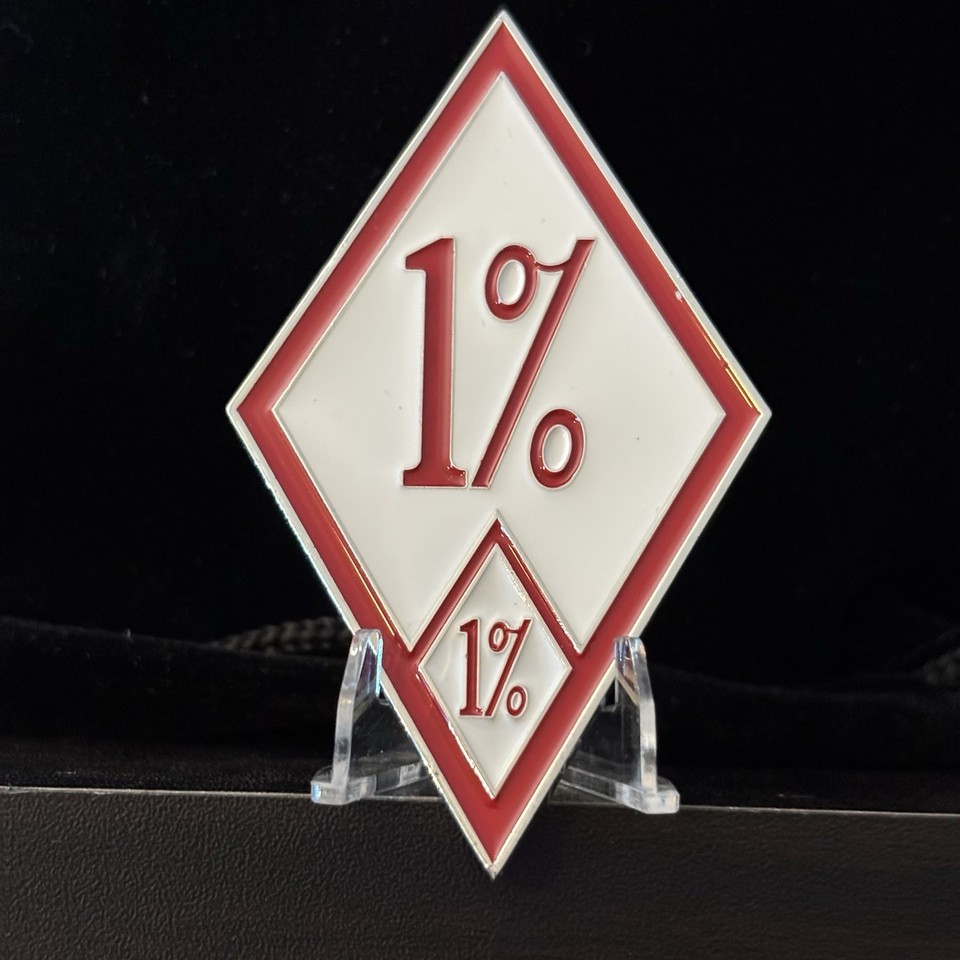 Pagans Outlaw Motorcycle Club 1% diamond TCB challenge coin. See ...