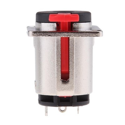 6.35mm 1/4" Jacks TS and TRS Panel Mount Plug Locking Style Socket ...