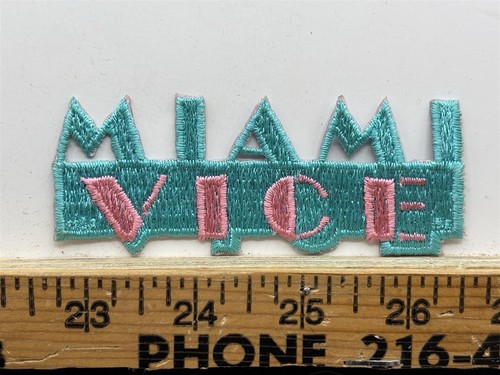 Miami Vice Shoulder Patch Vintage | eBay