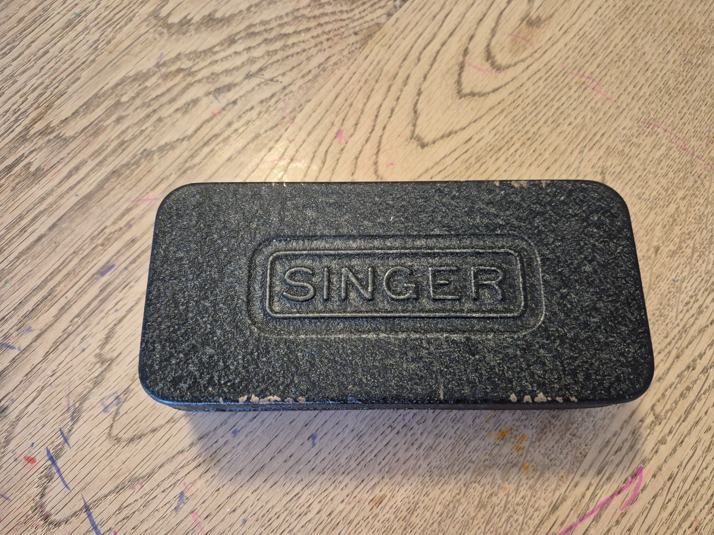 vintage singer metal puzzle box with accessories | eBay UK