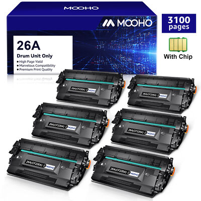 6PK CF226A Toner Cartridge For HP Laser 26A Laserjet Pro M402dn M426 ...