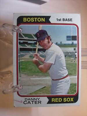 1974 Topps Baseball Card #543 Danny Cater (89498) | eBay