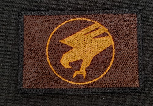 Command & Conquer GDI Tiberian Gold / Brown Flag Hat Patch Contractor ...