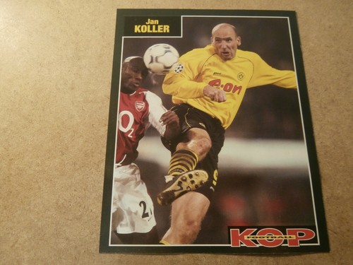 JAN KOLLER (BORUSSIA DORTMUND), RARE FOOTBALL ROOKIE CARD KOP FOOTBALL ...
