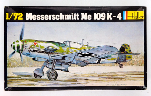 Heller Messerschmitt Me 109 K-4 1:72 229 Model Kit German WWII Fighter ...