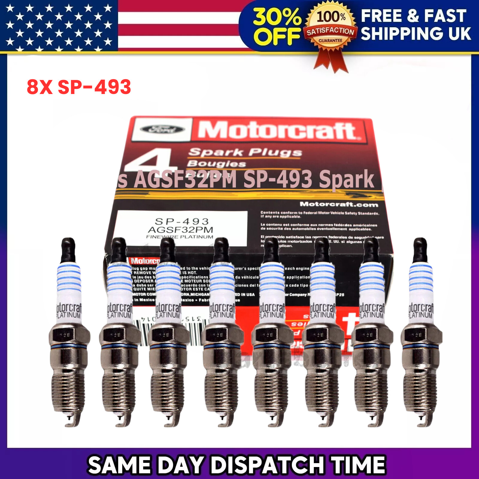 Motorcraft AGSF32PM - Alternative spark plugs