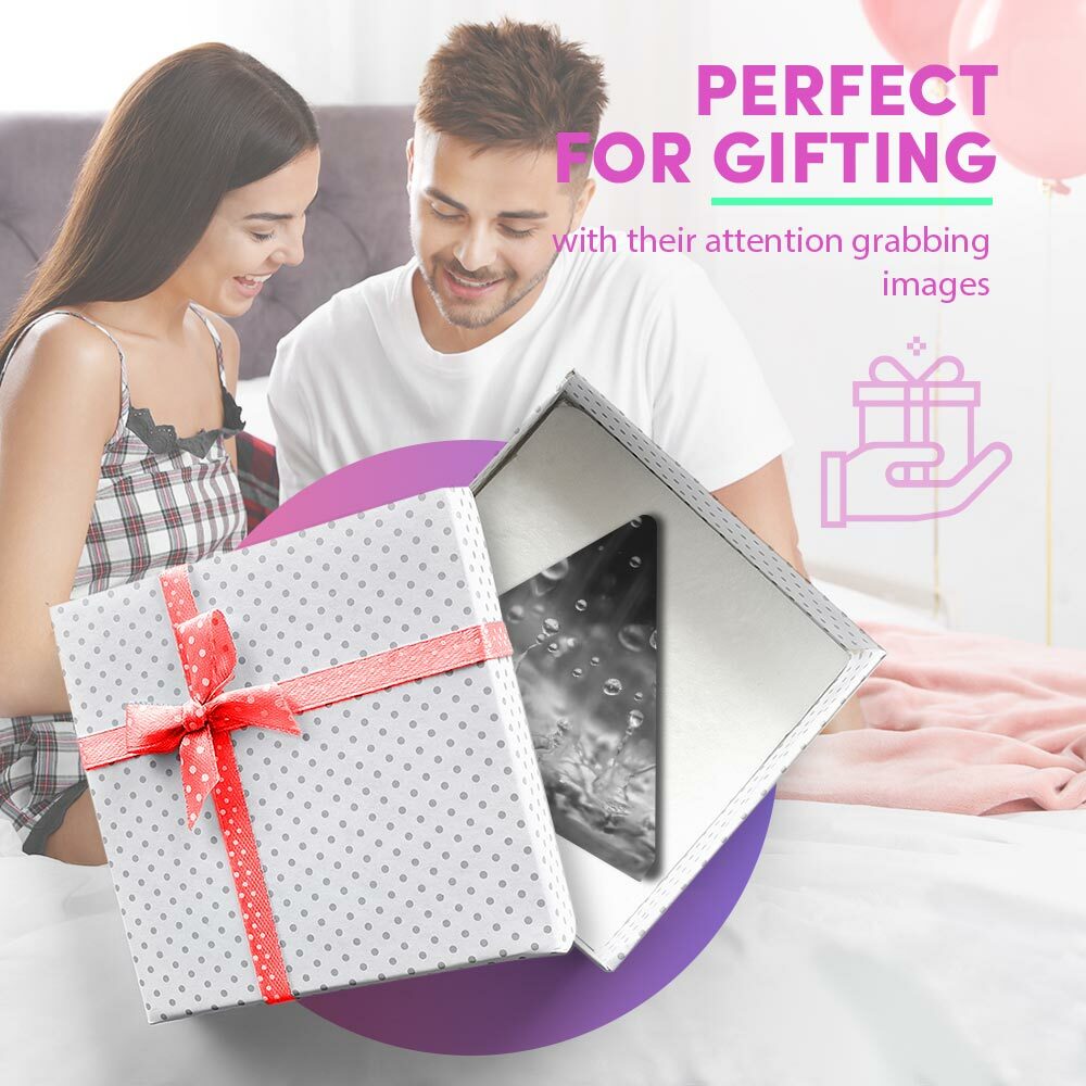 Triangle MDF Magnets - BW - Stunning Water Droplets Art #39535 | eBay