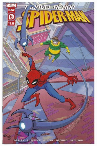 Marvel Action Spider-Man #5 2021 Unread Philip Murphy Main Cover IDW ...