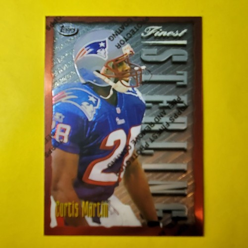 CURTIS MARTIN - STERLING #95 NEW ENGLAND PATRIOTS PITT -1996 TOPPS ...