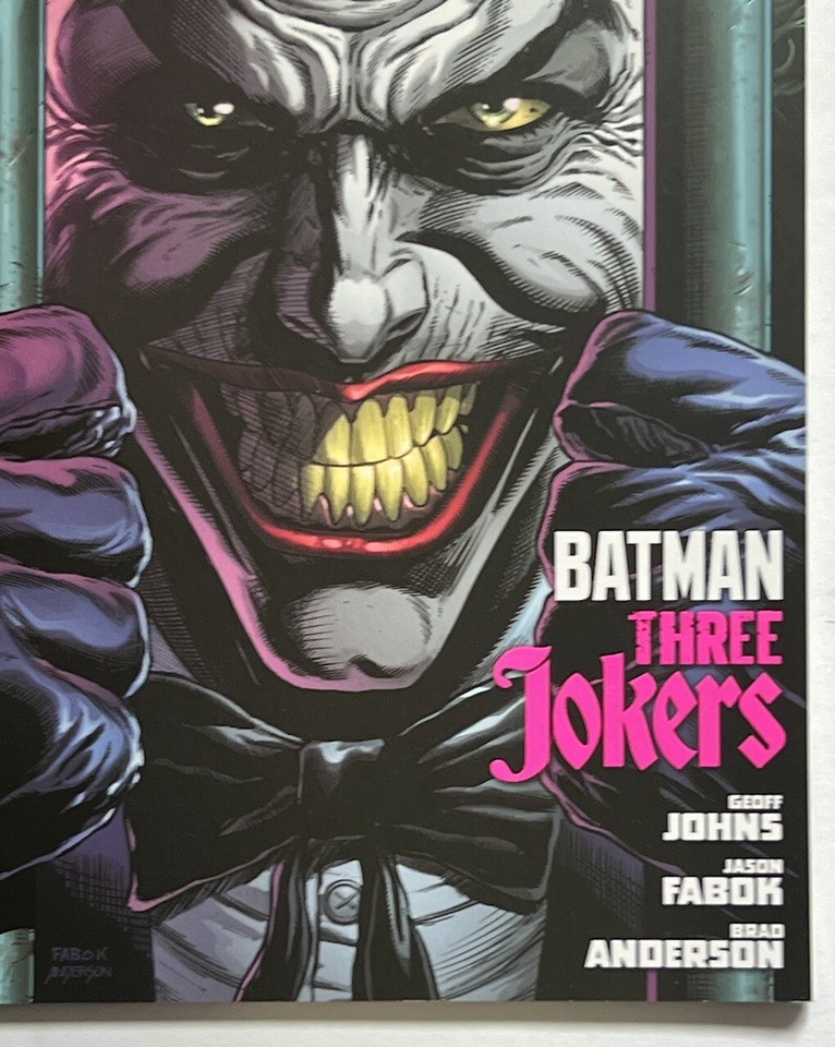 NM DC Batman: Three Jokers Black Label Book 2 Variant Cover Comic Book ...
