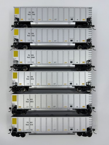 HO Lot of 6 Walthers First Union Rail FURX Bethgon Coalporter Coal ...