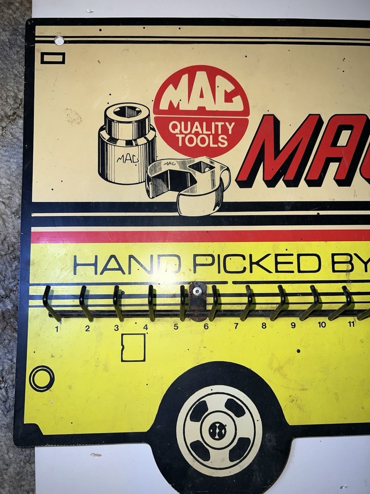 Vintage Mac Tools, Tool Truck Key Board Key Holder Rack | eBay