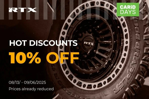 RTX Venom Wheels 17x7 (38, 5x114.3, 66.1) Black Rims Set of 4 ...