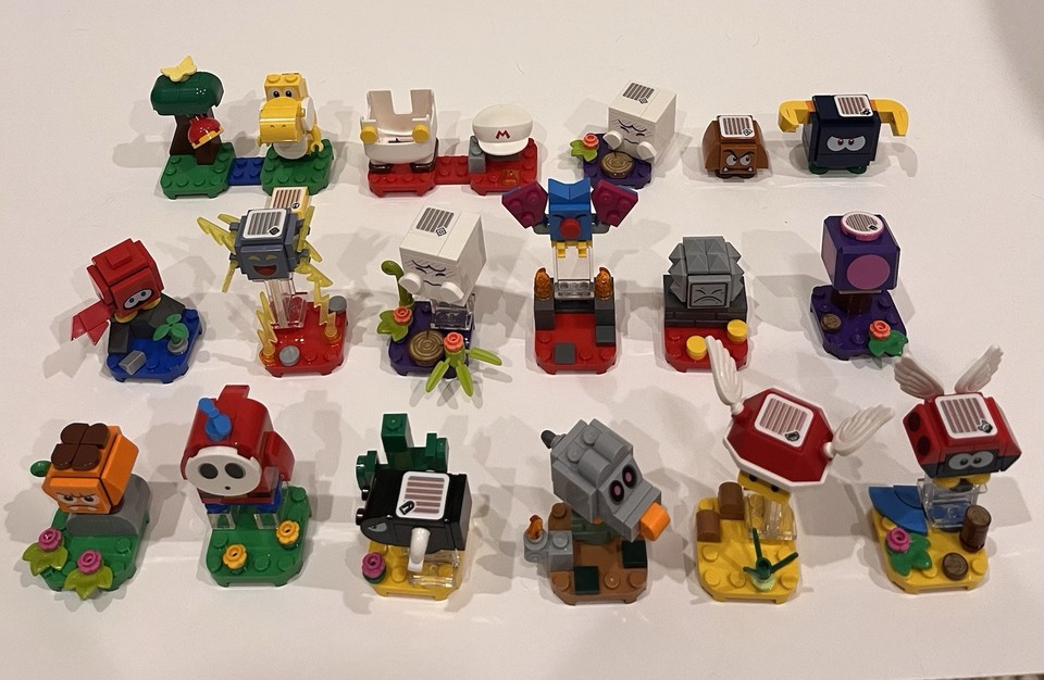 Lego Mario Lot Of 24+ Sets/figures Rare And Retired | eBay