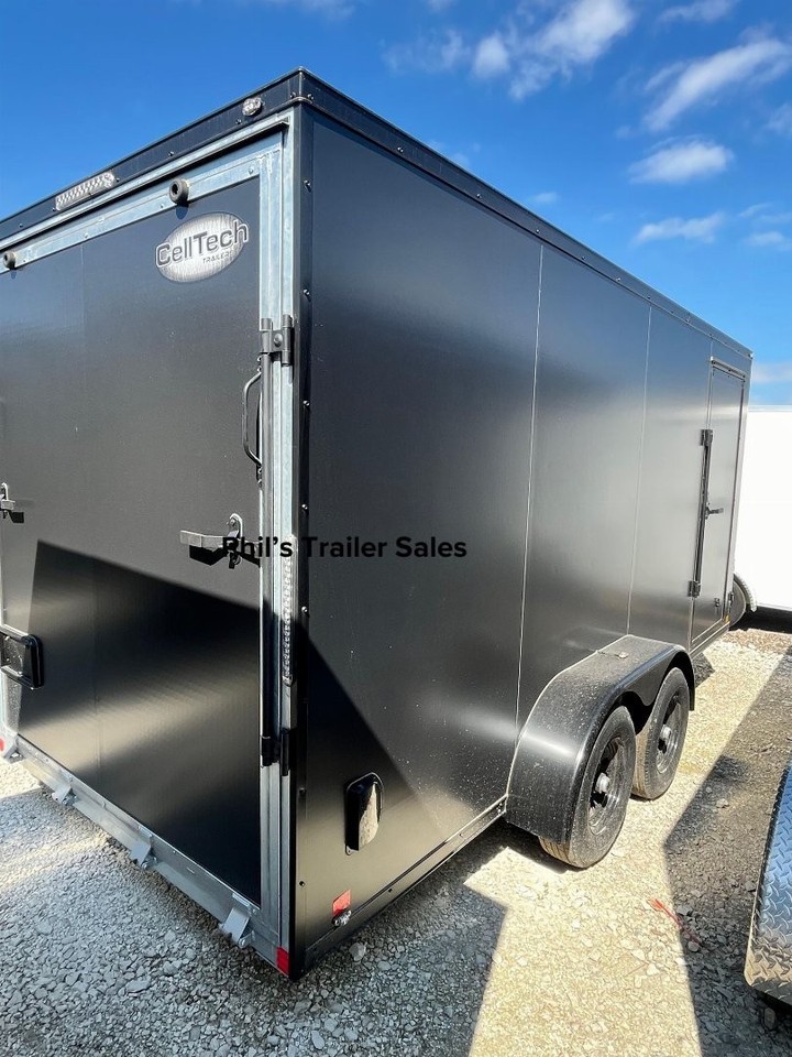 2025 Cell-Tech Trailers NEW 7X16 V-NOSE ENCLOSED TRAILER CARGO TRAILER ...