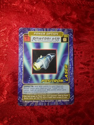 Bandai Digimon Trading Card Series 6 Positron Laser Bo-320 | eBay