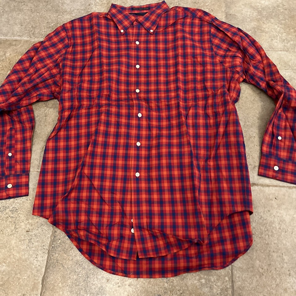 Austin Reed Men's Button-Down Shirt Regent Street Oxford Long Sleeve ...