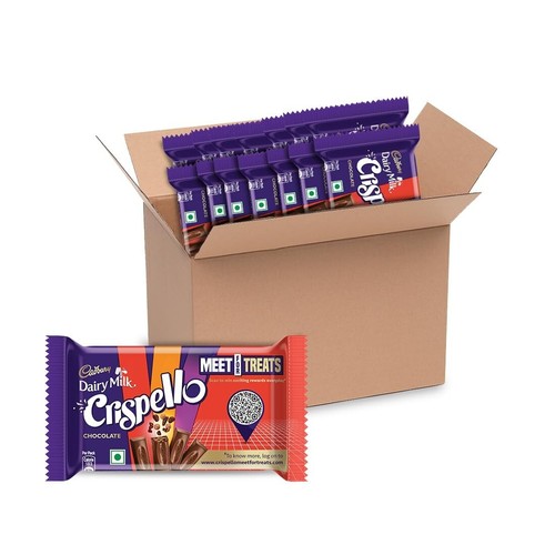Cadbury Dairy Milk Crispello Chocolate Bar, 35 g (Pack of 10) FREE ...