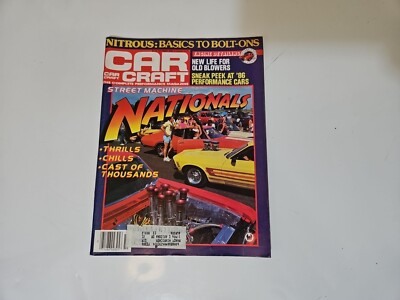 CAR CRAFT Magazine October 1985 Street Machine Nationals Nitrous Basics ...
