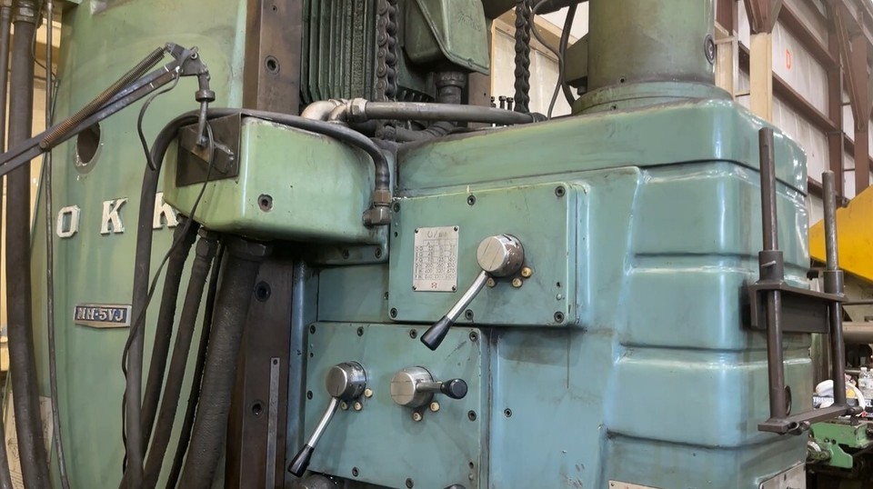 #5 OKK MODEL #MH5VI VERTICAL MILL: YODER #75420 | eBay