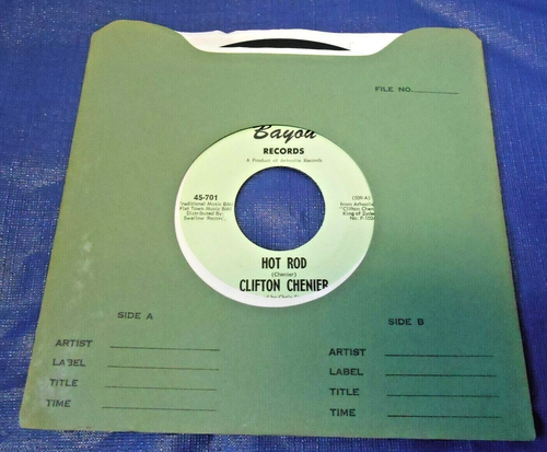45 RPM "HOT ROD/LOUISIANA BLUES" - CLIFTON CHENIER 1965 | eBay
