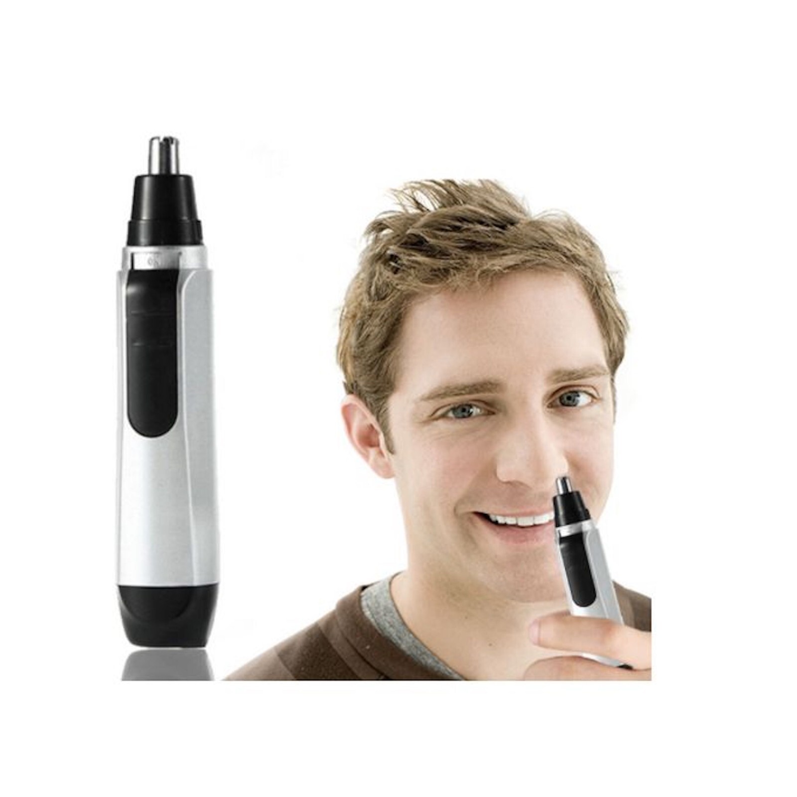 Nose Hair Trimmer Nasal Ear Men Women Set Electric Clipper Personal ...