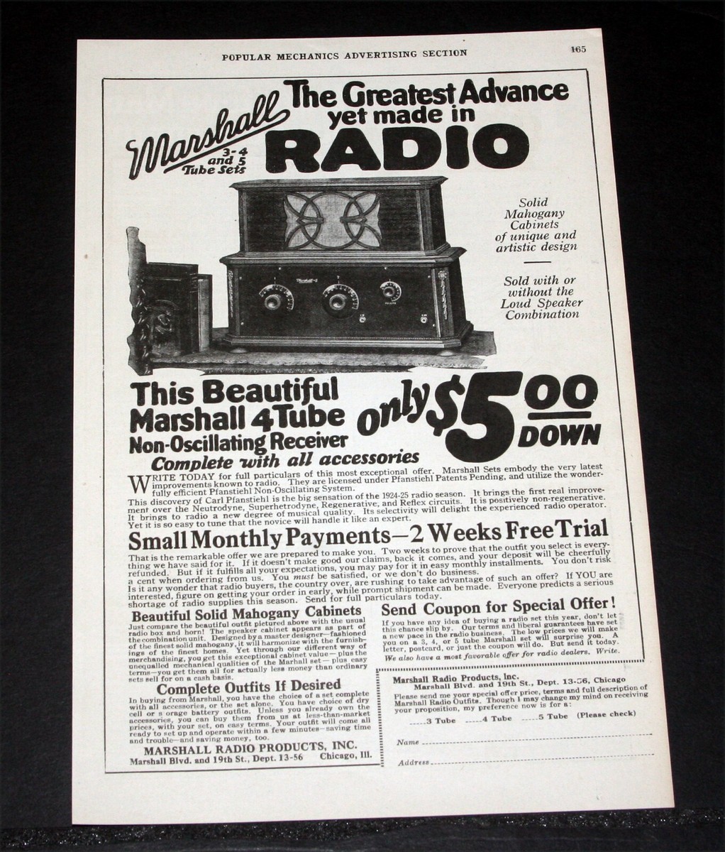 Roaring 1920s Radio Advertisements 1920 Boys' Life DeForest Radio Ad