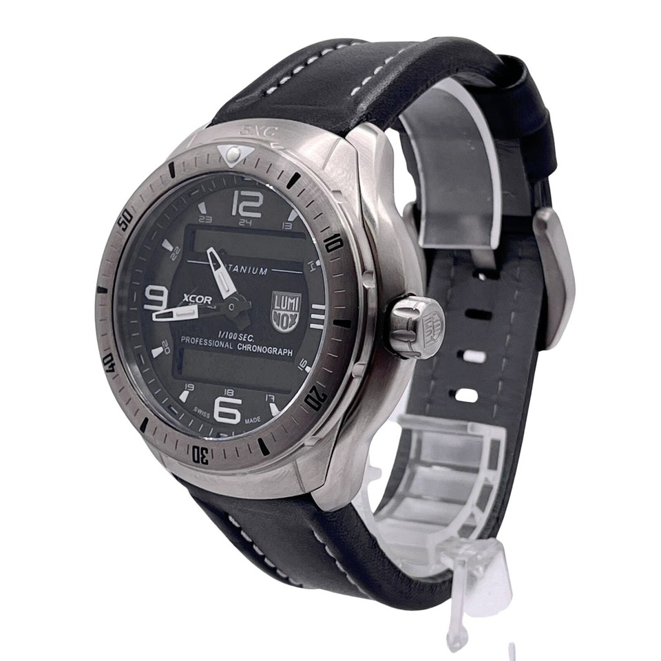 Luminox XCOR Space Expedition Titanium Black Dial Quartz Watch XX.5241 ...
