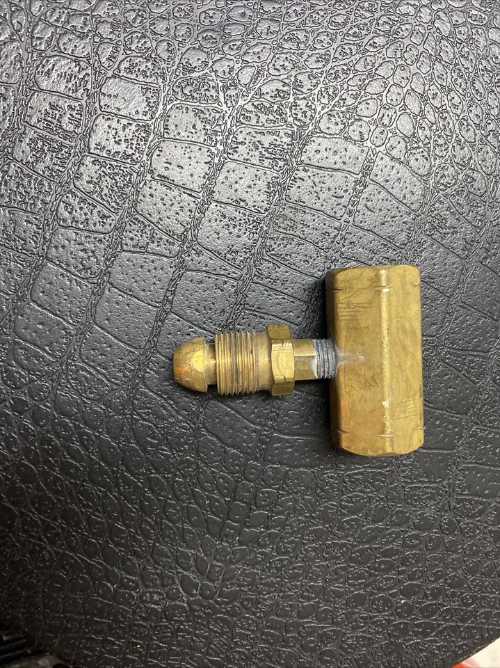 Propane TEE Block Female F.POL Male Pol Tank Cylinder Split Connection ...