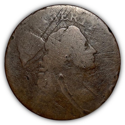 1794 Head of 1794 S-24 Liberty Cap Flowing Hair Large Cent Fair FA Coin ...